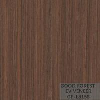 China Santos Rose Engineered Wood Veneer Straight Grain Customized Service for sale