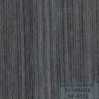 China Hotel Engineered Wood Veneer Apricot Black Wood Veneer Sheet for sale