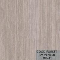 China Apricot Silver Wood Veneer Wallpaper Engineered Vertical Grain for sale