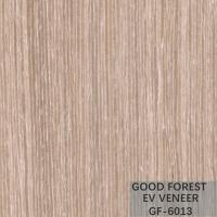 China Apricot Silver Wood Veneer Wallpaper Engineered Vertical Grain for sale