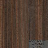 China Smoked Dark Wood Veneer Fancy Engineered Decorative Veneer Sheets for sale