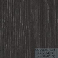 China EV Reconstituted Ebony Veneer Silver Glitter Wood Grain Veneer Sheets FSC for sale