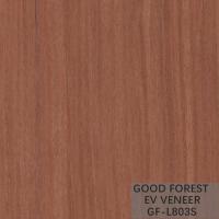 China OEM American Cherry Engineered Wood Veneer Recomposed Vertical Grain for sale