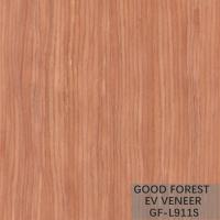 China OEM American Cherry Engineered Wood Veneer Recomposed Vertical Grain for sale