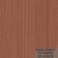 China OEM American Cherry Engineered Wood Veneer Recomposed Vertical Grain for sale