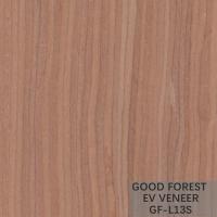 China OEM American Cherry Engineered Wood Veneer Recomposed Vertical Grain for sale