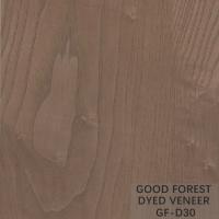 China OEM Dyed ASH Grey Veneer Crown Cut / Straight / Irregular Texture Grain for sale