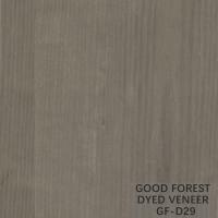 China OEM Dyed ASH Grey Veneer Crown Cut / Straight / Irregular Texture Grain for sale