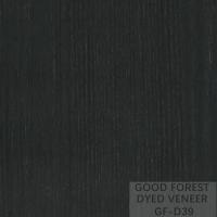China OEM Dyed ASH Grey Veneer Crown Cut / Straight / Irregular Texture Grain for sale