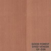 China OEM Dyed ASH Grey Veneer Crown Cut / Straight / Irregular Texture Grain for sale