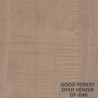 China OEM Dyed ASH Grey Veneer Crown Cut / Straight / Irregular Texture Grain for sale
