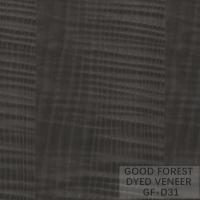 China OEM Dyed ASH Grey Veneer Crown Cut / Straight / Irregular Texture Grain for sale