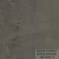 China OEM Dyed ASH Grey Veneer Crown Cut / Straight / Irregular Texture Grain for sale