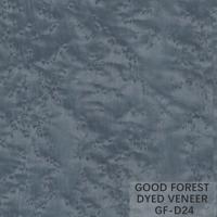 China OEM Birds Eye Dyed Wood Veneer Burl Grain Color Customization for sale