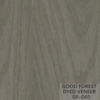 China Grain Dyed Wood Veneer Natural American Oak Veneer Bleaching for sale