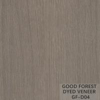 China Grain Dyed Wood Veneer Natural American Oak Veneer Bleaching for sale