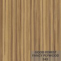 China Melamine Fancy Plywood Board OEM Zebra Wood Plywood Customized for sale
