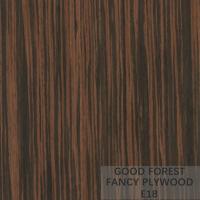 China ODM Fancy Plywood Board Customized Ebony Veneer Plywood Panel for sale