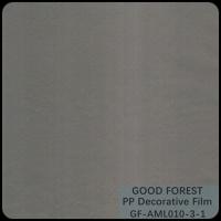 China Decorative Metallised Polypropylene Film Irregular Grain Customized for sale