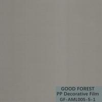 China Yachts PP Decorative Film Frosted Grain Metal Series Customized for sale