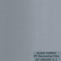 China Yachts PP Decorative Film Frosted Grain Metal Series Customized for sale