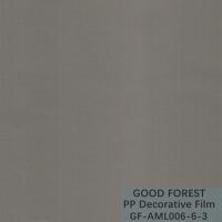 China Yachts PP Decorative Film Frosted Grain Metal Series Customized for sale