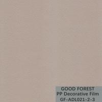 China Decorative Black Polypropylene Film Degradable Naural Dermatoglyph for sale