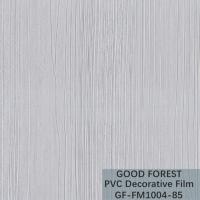 China Decorative PVC Film For Furniture Cloth Grain Type Good Flowability for sale