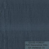 China Decorative PVC Film For Furniture Cloth Grain Type Good Flowability for sale
