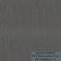 China Decorative PVC Film For Furniture Cloth Grain Type Good Flowability for sale