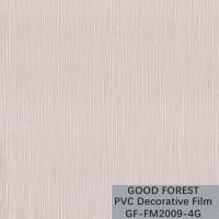 China Decorative PVC Film For Furniture Cloth Grain Type Good Flowability for sale