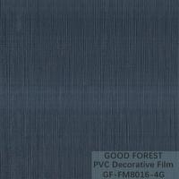 China Decorative PVC Film For Furniture Cloth Grain Type Good Flowability for sale