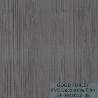China Decorative PVC Film For Furniture Cloth Grain Type Good Flowability for sale