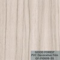 China Wallboard White PVC Film Decorative 1260mm - 1330mm Width Wooden Grain for sale