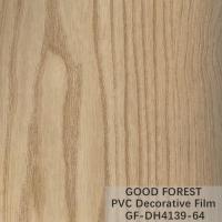 China Flowability PVC Decorative Film Scratch Resistance Wooden Grain for sale