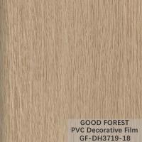 China Flowability PVC Decorative Film Scratch Resistance Wooden Grain for sale
