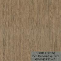 China Flowability PVC Decorative Film Scratch Resistance Wooden Grain for sale