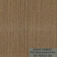 China Flowability PVC Decorative Film Scratch Resistance Wooden Grain for sale