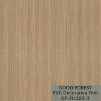 China Flowability PVC Decorative Film Scratch Resistance Wooden Grain for sale