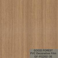 China Flowability PVC Decorative Film Scratch Resistance Wooden Grain for sale