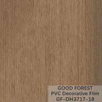 China Flowability PVC Decorative Film Scratch Resistance Wooden Grain for sale