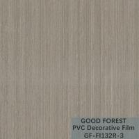 China Traffic PVC Decorative Film 0.25 - 0.60mm Thickness Wooden Grain for sale