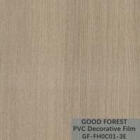 China Traffic PVC Decorative Film 0.25 - 0.60mm Thickness Wooden Grain for sale