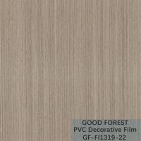 China Traffic PVC Decorative Film 0.25 - 0.60mm Thickness Wooden Grain for sale