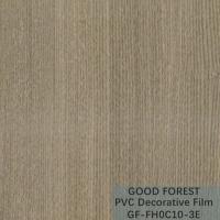 China Traffic PVC Decorative Film 0.25 - 0.60mm Thickness Wooden Grain for sale