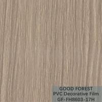 China Traffic PVC Decorative Film 0.25 - 0.60mm Thickness Wooden Grain for sale