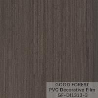 China Partition PVC Decorative Film 0.25mm - 0.60mm Thickness Dark Grey Color for sale
