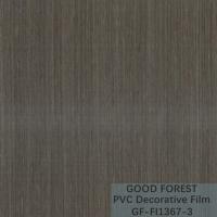 China Partition PVC Decorative Film 0.25mm - 0.60mm Thickness Dark Grey Color for sale