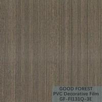 China Partition PVC Decorative Film 0.25mm - 0.60mm Thickness Dark Grey Color for sale