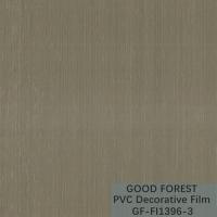 China Partition PVC Decorative Film 0.25mm - 0.60mm Thickness Dark Grey Color for sale